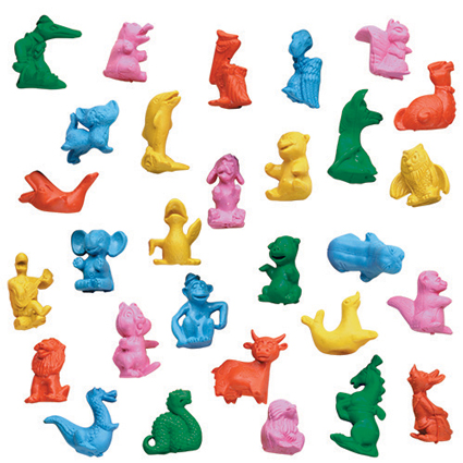 Figurine Stock Eraser- Itty Bittys™ Jrs. Collection - LarLu