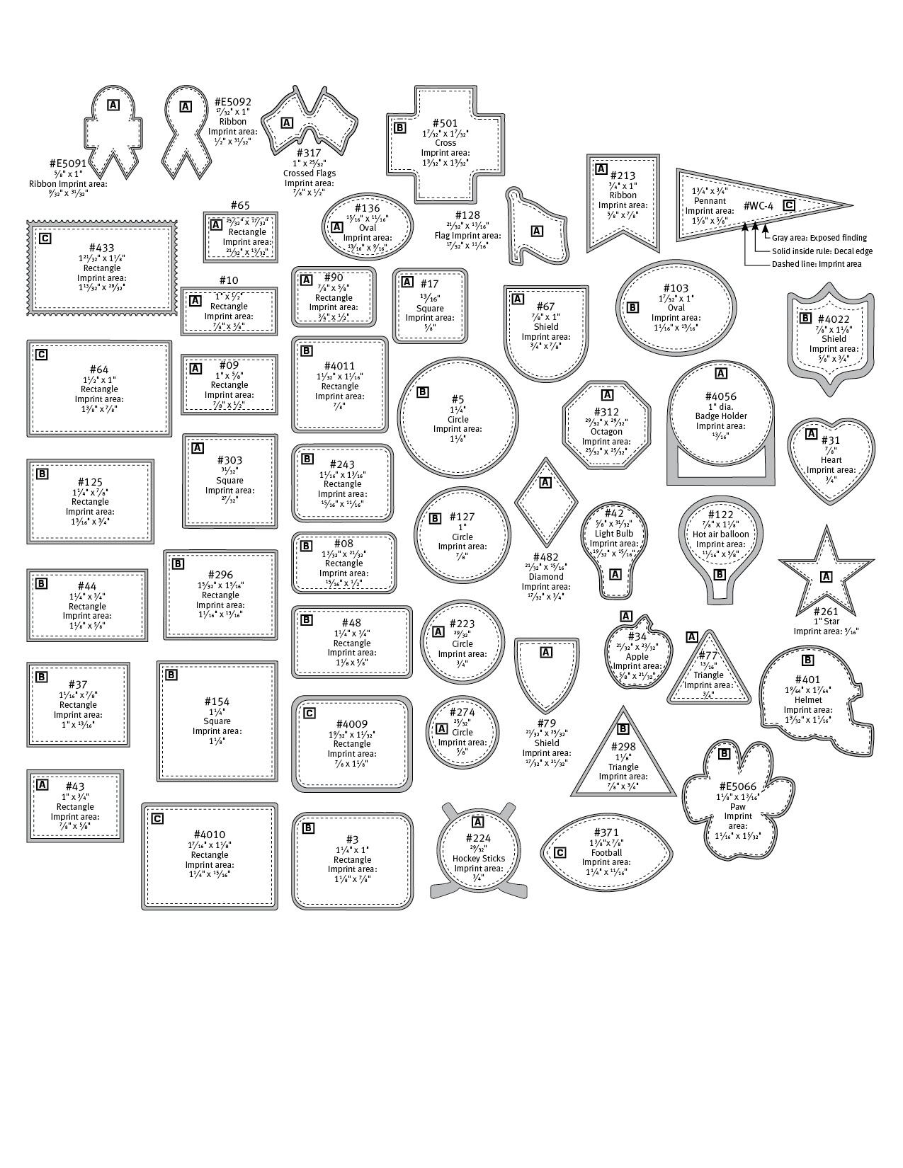 Printed Lapel Pin - LarLu